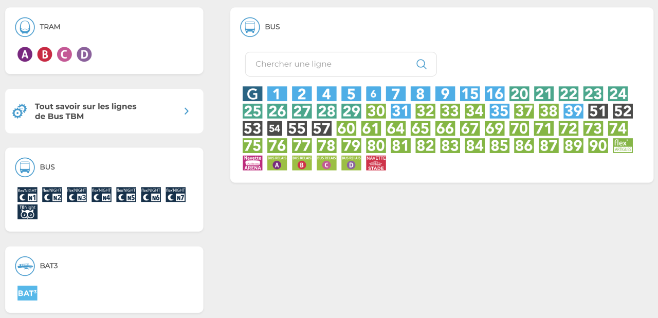 Bus : Horaires, tarifs et lignes de tram et bus